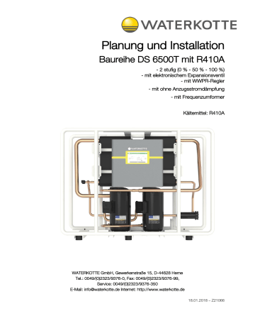 WATERKOTTE DS 6500T Series Planungs-, Installations- Und Bedienung | Manualzz