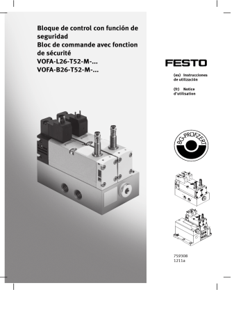 Festo VOFA-B26-T52-M Serie Mode d'emploi | Manualzz