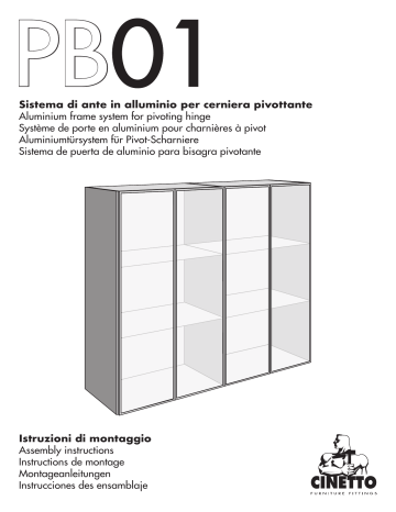 cinetto PB01 Assembly Instructions Manual | Manualzz