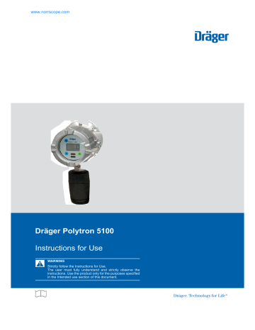 Dräger Polytron 5100 Instructions For Use Manual | Manualzz