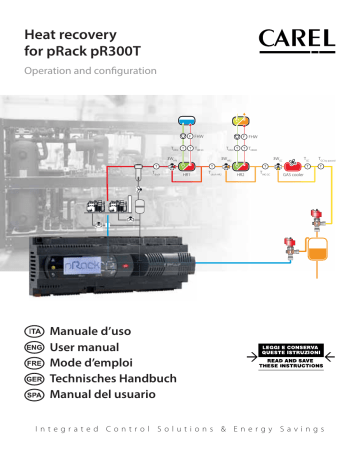 Carel pRack pR300T Technisches Handbuch | Manualzz