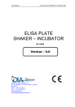 DIAsource DIA4000 ELISA Plate Shaker Manual + AI Chat | Manualzz