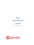 Allworx Verge 9308, 9312, 9318Ex User Guide + AI Chat & PDF Download | Manualzz