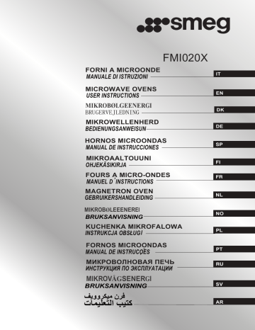 Smeg FMI020X Manual de usuario | Manualzz