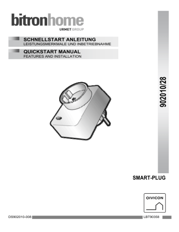 Bitron Home 902010/28 Quick Start Manual | Manualzz