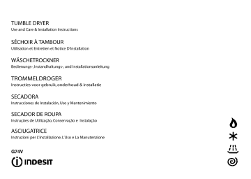 Indesit G74V Instrucciones De Instalación | Manualzz