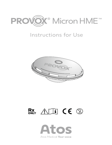 Atos PROVOX Micron HME Series Instructions For Use Manual | Manualzz