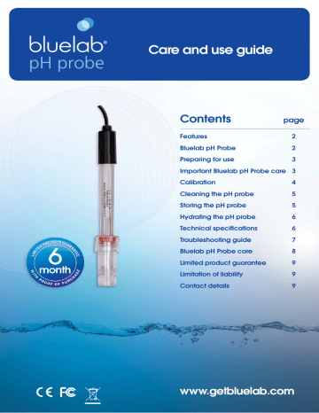 bluelab pH Probe Care And Use Manual | Manualzz