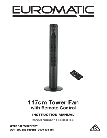 Euromatic TF4603TR-S Instruction Manual | Manualzz