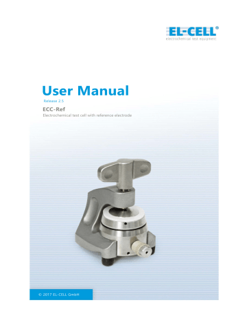 EL-CELL ECC-Ref User Manual | Manualzz