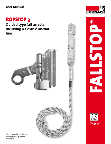 Bornack FALLSTOP ROPSTOP 3 User Manual | Manualzz