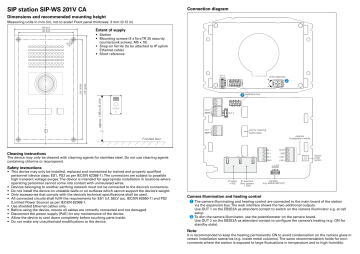 Commend C-SIP-WS201VCA Quick Start Manual | Manualzz