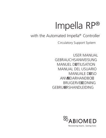 Abiomed Impella RP Gebrauchsanweisung | Manualzz