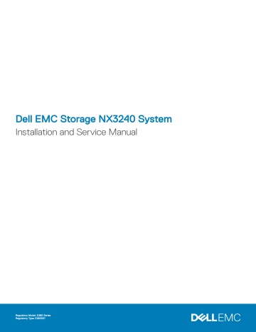 Dell EMC NX3240 Installation And Service Manual | Manualzz