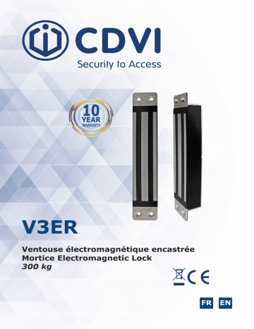 CDVI V3ER Manual | Manualzz