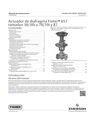 Emerson Fisher 657 46i Manual de usuario | Manualzz