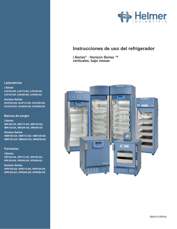 HELMER SCIENTIFIC HLR105-GX Instrucciones de operación | Manualzz