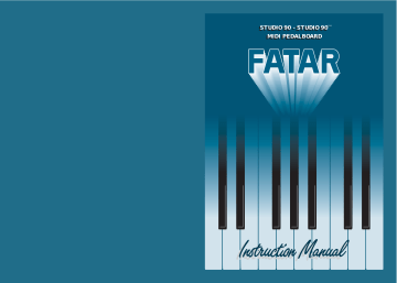 Fatar STUDIO 90, STUDIO 90 PLUS Instruction Manual | Manualzz