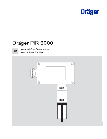 Dräger PIR 3000 Instructions For Use Manual | Manualzz
