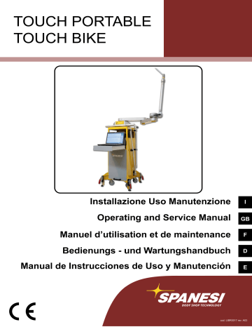 spanesi TOUCH BIKE Bedienungs- Und Wartungshandbuch | Manualzz