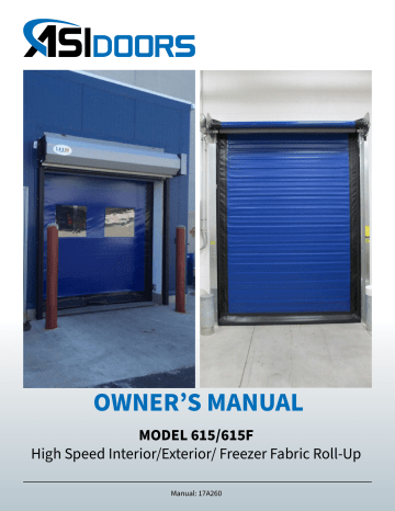 ASI DOORS 615 Owner's Manual | Manualzz