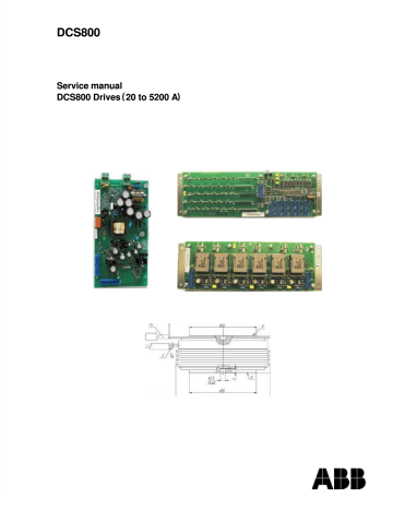 ABB DCS800 Service Manual | Manualzz