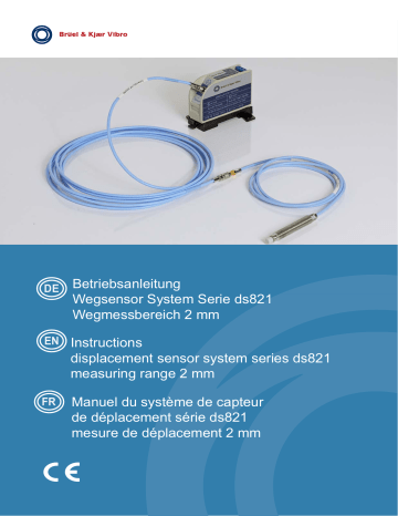 Brüel & Kjaer Vibro DS821 Series Instructions Manual | Manualzz