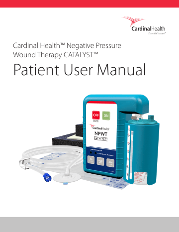 Cardinal Health CATALYST NPWT Patient User Manual | Manualzz