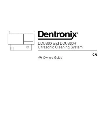 dentronix DDUS60R Owner's Manual | Manualzz