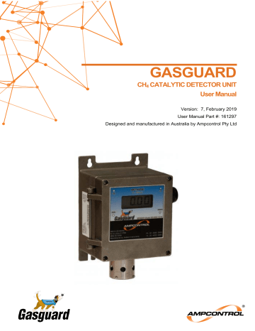 Ampcontrol GASGUARD 65-6551 Series User Manual | Manualzz