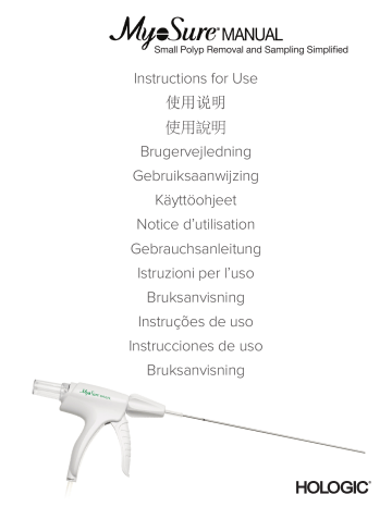 Hologic MyoSure Gebrauchsanleitung | Manualzz