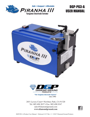 DGP Piranha III User Manual | Manualzz