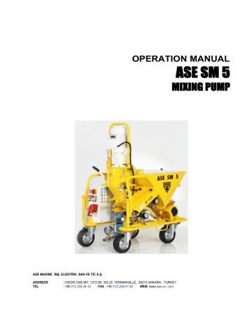 ASE SM 5 Operation Manual | Manualzz