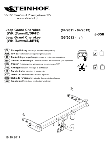 Steinhof J-056 Montage- Und Gebrauchsanleitung | Manualzz