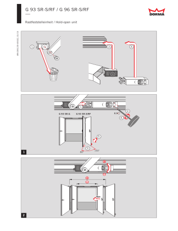 Dorma G 93 SR-S Manual | Manualzz