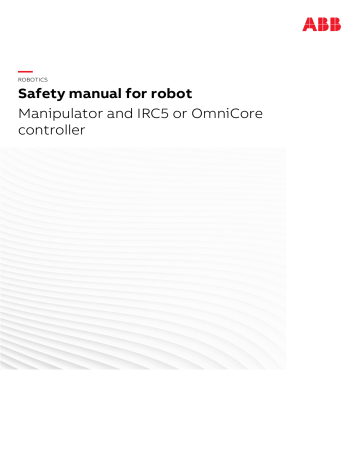 ABB IRC5 Compact, OmniCore Safety Manual | Manualzz