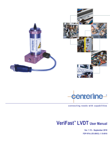 Maintenance. Centerline VeriFast LVDT | Manualzz