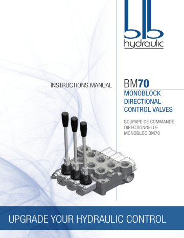BLB hydraulic BM70 Instruction Manual | Manualzz