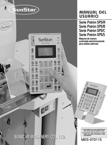 SunStar Patrón SPS/C Serie Manual de usuario | Manualzz