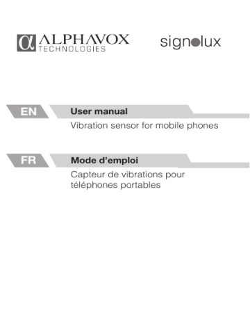 Alphavox Technologies Signolux A-2695-0 User Manual | Manualzz
