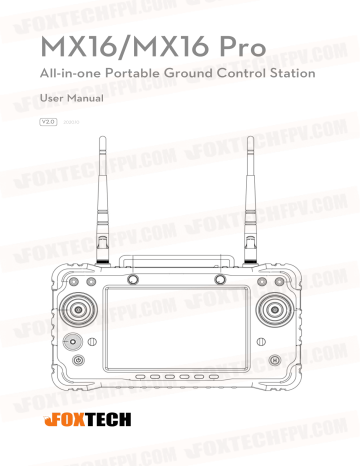 Foxtech MX16 Pro User Manual | Manualzz