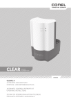 Conel CLEAR 2.0, CLEAR Serie Montage- Und Betriebsanleitung | Manualzz