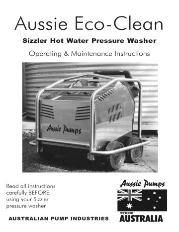 Aussie Pumps D1310P4 Operating & Maintenance Instructions | Manualzz