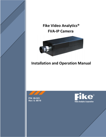 Fike FVA-IP Installation And Operation Manual | Manualzz