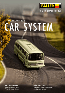 FALLER Car System - Manual, Owner's manual