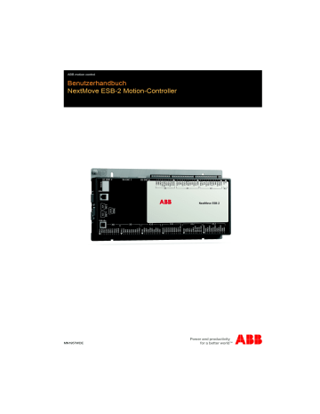 ABB NextMove ESB-2 Benutzerhandbuch | Manualzz