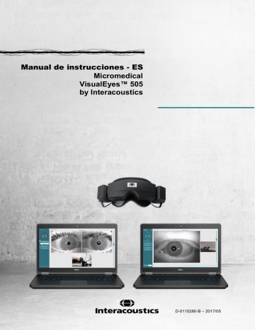 Interacoustics VisualEyes 505 Manual de usuario | Manualzz
