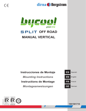 dirna Bergstrom Bycool Split Mounting Instructions | Manualzz