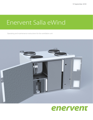 enervent Salla eWind Operating And Maintenance Instructions Manual ...