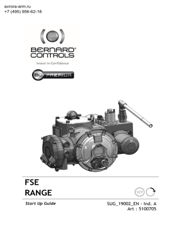 Bernard Controls FSE Series Startup Manual | Manualzz